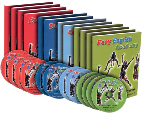 Easy English Academy 12 Vols con 12 DVDs y 6 CDs Audio - Libros MX
